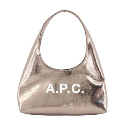 A.P.C. 女士 FW25 单肩包 APC Baby Ninon 標誌印花單肩包