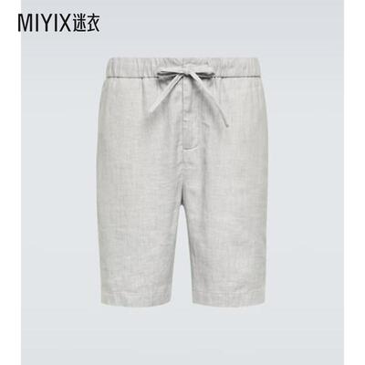 Frescobol Carioca 男款Felipe 亚麻棉质短裤 迷衣时尚