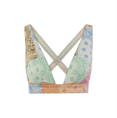 MC2 Saint Barth 女士 SS24 上衣 牛仔宽松领圈