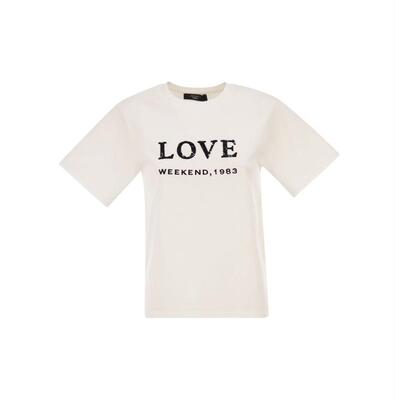 Weekend Max Mara 女士 SS26 T恤 Agile 圆领