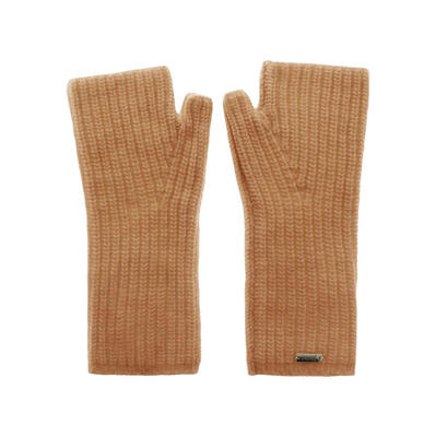 Herno 女士 FW26 手套 MUFFS 羊毛罗纹