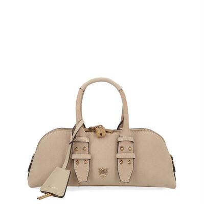 Pinko 品高 女士 SS26 单肩包 Pinko Bowling Baguette 拉链
