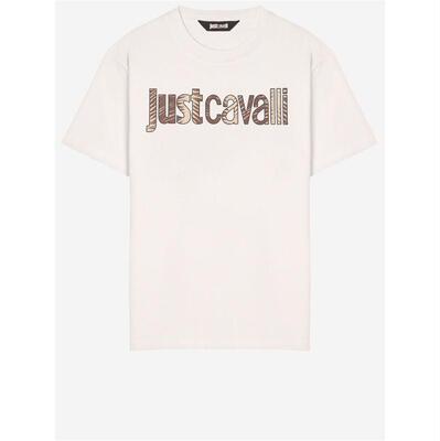 Just Cavalli 卡沃利 男士 SS26 T恤 Just Cavalli 标志印花