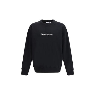 Off-White 男士 SS26 卫衣 SCRIPT 箭号圆领运动衫