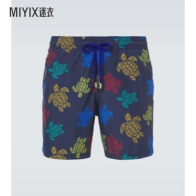 Vilebrequin 男款x Falke Moorea 印花泳裤 迷衣时尚