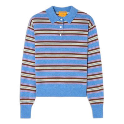 Guest In Residence 女士 FW26 上衣 COLLEGIATE 条纹Polo衫