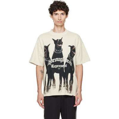 Represent 男士 T恤 白色 Thoroughbred
