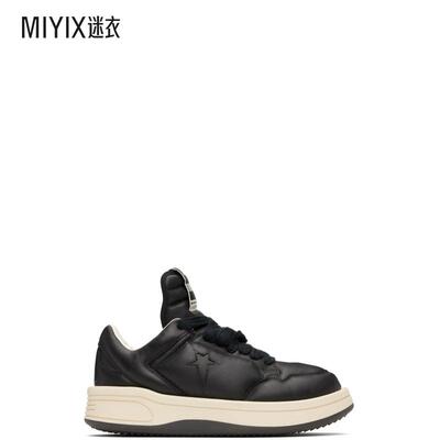 DRKSHDW By Rick Owens 女款黑色 Converse 联名 TURBOWPN Ox 运