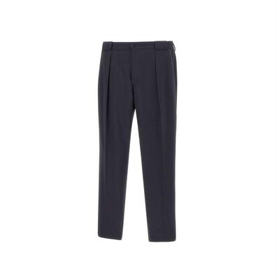 Briglia 1949 男士 SS26 长裤 Portobello 褶裥裤