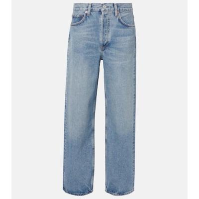 AGOLDE 女士 牛仔长裤 Henson 中腰阔腿牛仔裤