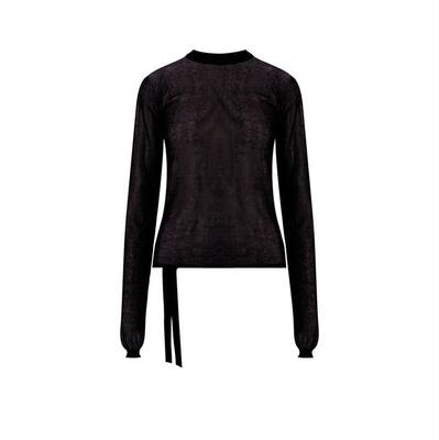 Ann Demeulemeester 安·迪穆拉米斯特 女士 上衣 双肩带圆领