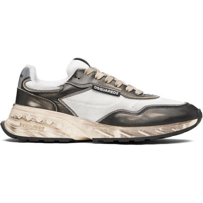 DSquared2 D二次方 男士 运动鞋 黑色  灰白色 Sprinter