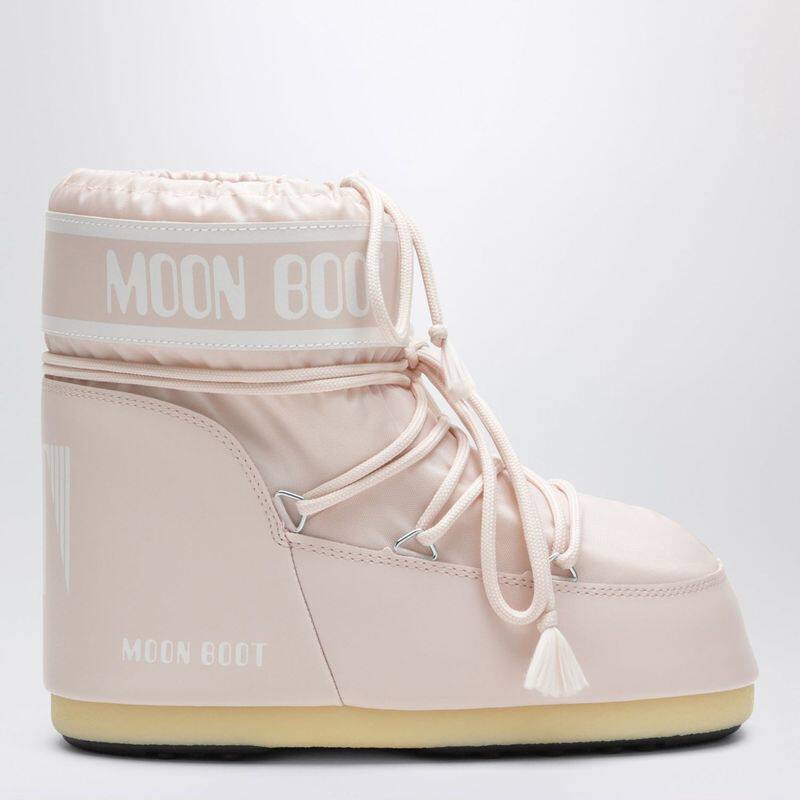 Moon Boot 月亮靴 女士 FW26 雪地靴 ICON LOW PINK NYLON BOOTS
