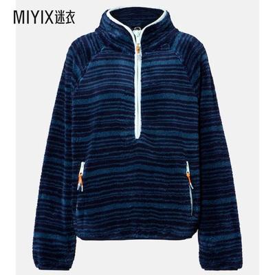 The Upside 女款Harlow 抓绒半拉链运动衫 迷衣时尚