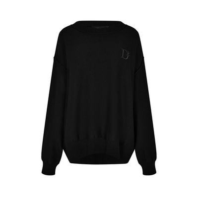 DSquared2 D二次方 女士 FW24 毛衣 D2 STATEMENT 徽标针织