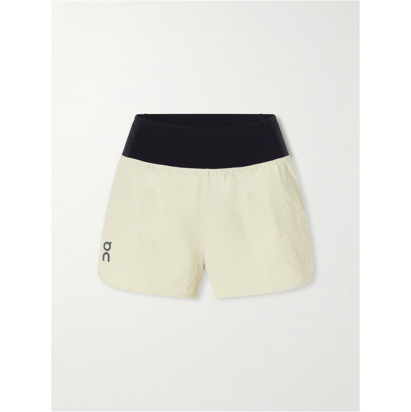 On 昂跑 女士 FW26 短裤 Volt crinkled-shell