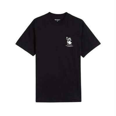 Carhartt WIP 卡哈特 男士 上衣 CARHARTT WIP and Polos T恤黑色