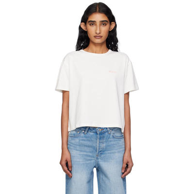 A.P.C. 女士 T恤 白色 Boxy Petit VPC