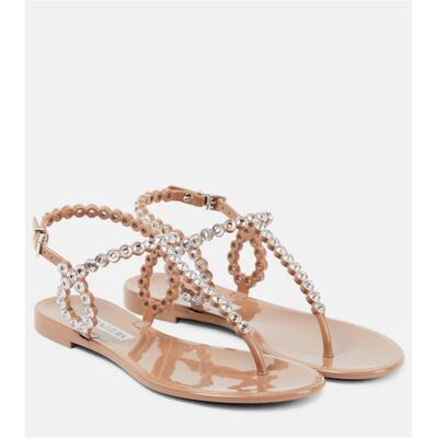 Aquazzura 女士 凉拖 Almost Bare PVC 精饰凉意大利官网直邮进口