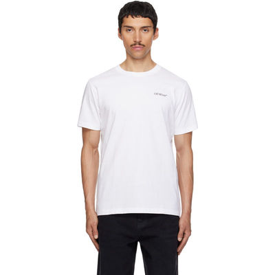 Off-White 男士 SS26 T恤 白色 Metal Arrow Slim