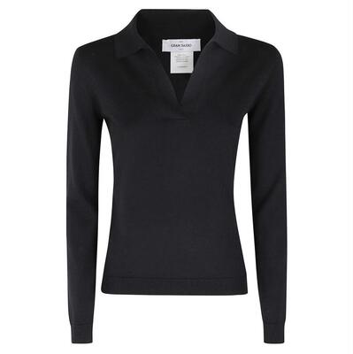 Gran Sasso 格兰·萨索 女士 FW26 POLO衫 长袖针织 Polo 衫