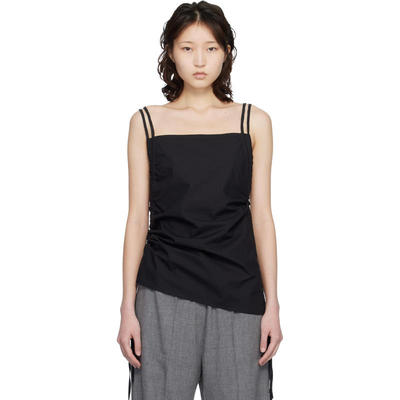 Baserange 女士 背心 黑色 Pictorial Strap 吊带