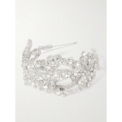 Jennifer Behr 珍妮弗·贝尔 女士 发箍 Tressa 精饰镀铑头带