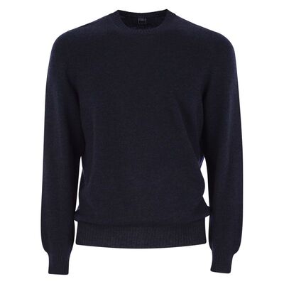 Fedeli 男士 FW25 针织衫 ARGENTINA PERSIA 羊绒水手领