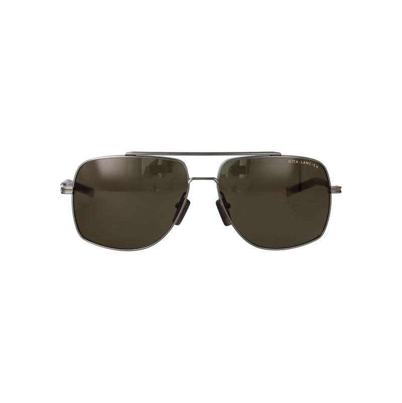 DITA Eyewear 男士 SS26 太阳镜 磨毛古旧银色金属太阳眼镜