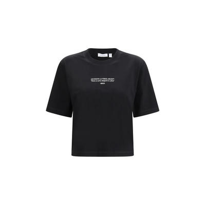 Off-White 女士 SS26 T恤 MADE ON EARTH, DESIGNED ON A PLANE