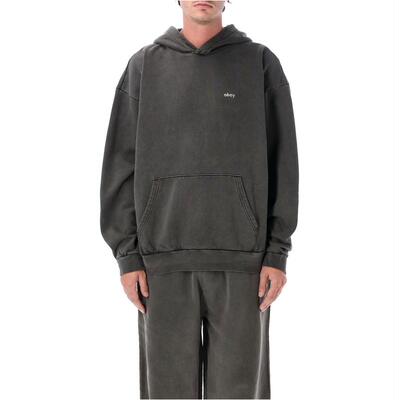 OBEY 男士 FW26 卫衣 LOWERCASE 染色套头衫连帽衫