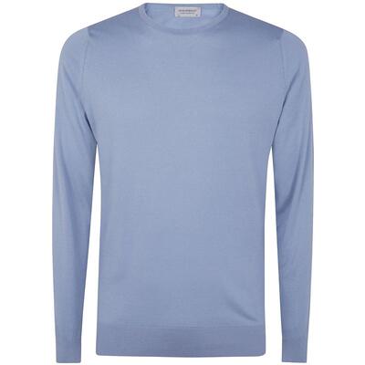 John Smedley 男士 SS25 上衣 HATFIELD 长袖圆领套头衫