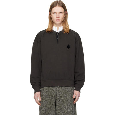 isabel marant 伊莎贝尔·玛兰 男士 卫衣 灰色 Mathias 套头衫