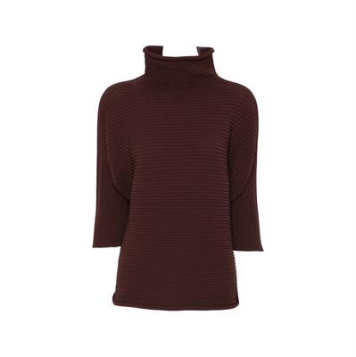 Pleats Please Issey Miyake 三宅褶皱 女士 FW26 上衣 棕色