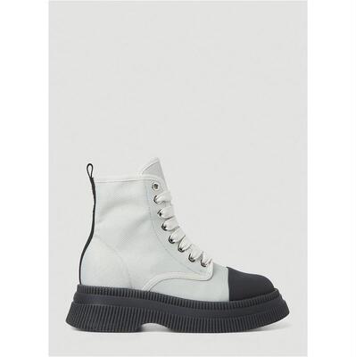 Ganni 甘尼 女士 FW23 短靴 Creeper 高筒靴