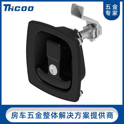 斯科冷冻库开关柜T型锁汽车集装箱面板锁A7881-3厢式机械平面门锁