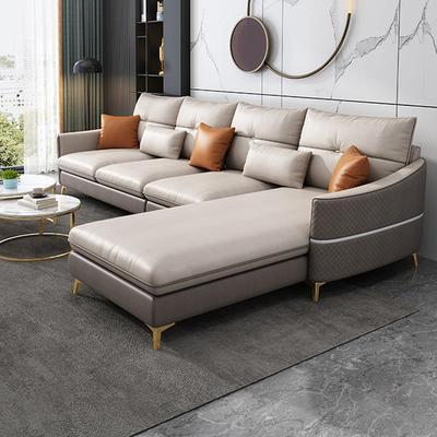 意式极简科技布艺沙妃发客发厅小户型代ENW简约家用贵沙轻现奢出