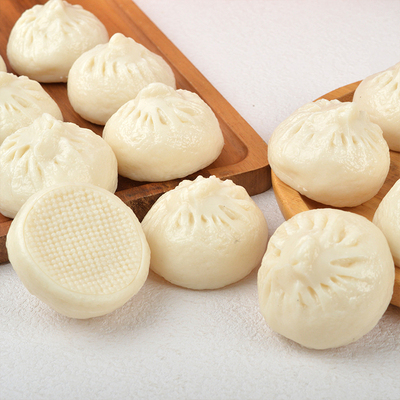 仿真小笼包紫馄饨烧麦模型儿童过家家玩具厨房教具早教用品食玩