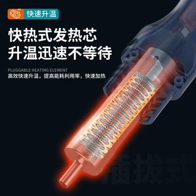 白数光B8586显智热风二合一拆焊台能大SBK8586功率恒温电K烙铁套