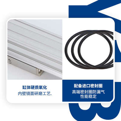 SMC全新机械式无杆气缸MY1B16G/20/25/30-40/50/63-200L-300H500Z