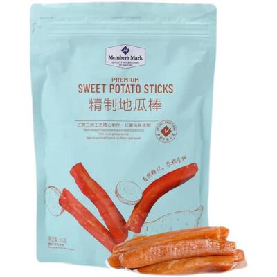 山姆会员超市代购Member'sMark精制地瓜棒560g红薯干地瓜干番薯干