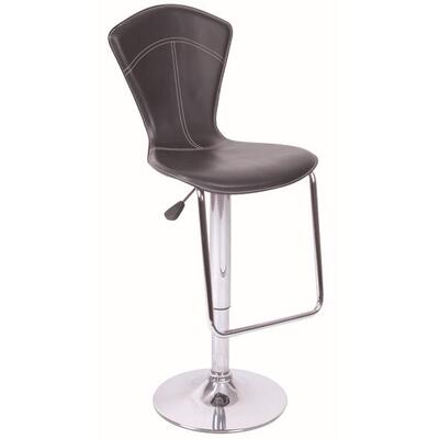 垂柳黑色带搁脚酒吧椅吧台椅前台椅接待椅柜台椅盟司图欧安吉椅盟