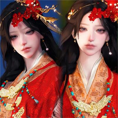 郁情 柏岚仁申 燕云十六声捏脸女 端游手游通用