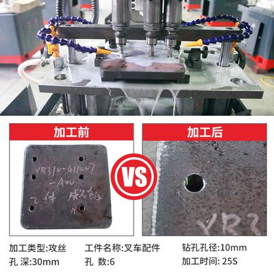 叉车配件攻丝机  SK5223数控立式多轴攻丝机  伺服攻丝机