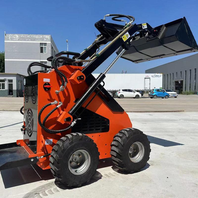HT380轮式滑移装载机 家用农用小铲车小型滑移装载机源头工厂