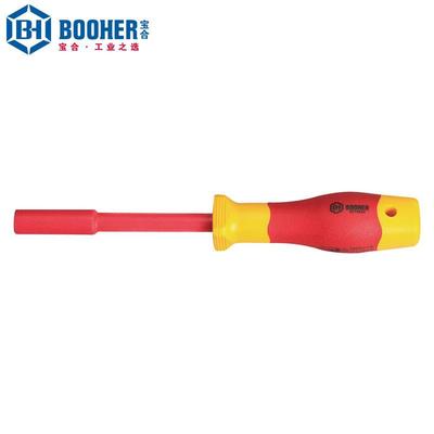宝合Booher0214024双色绝缘批头螺丝批1/4