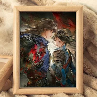 画江湖不良人二次元李星云姬如雪CP周边桌面相框摆件房间宿舍摆台