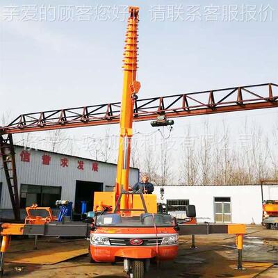 三轮车吊车PKS6吊吨 双节支腿三轮车重机报价起 欢臂迎来厂