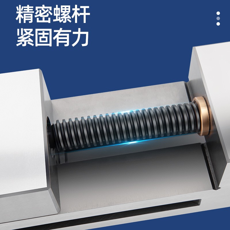 手动口钳台钳虎钳磨床批士夹手转具平工夹钳具快【台湾款动成型台