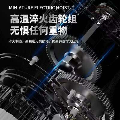 环链电动葫芦1吨2倒吨3吨吨10吨提升BFA机家用2200v5/38v链电动葫